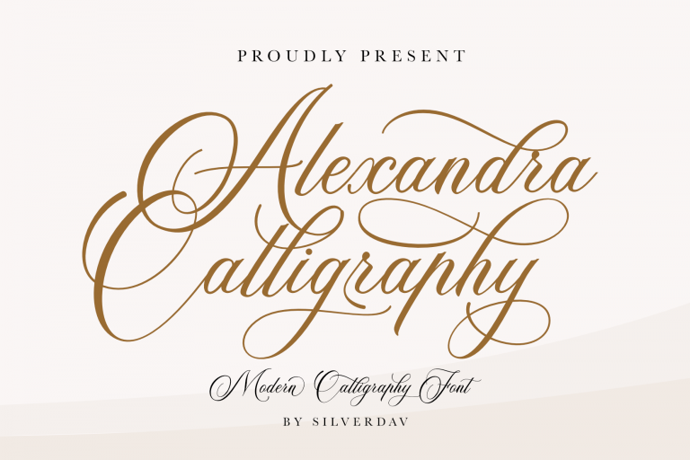 Alexandra Calligraphy - Silverdav Studio