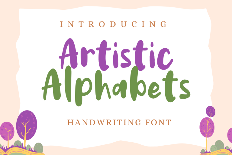 Artistic Alphabets - Silverdav Studio
